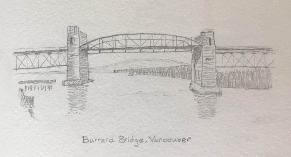 Building Bridges in Art - Graphite Sketches - Aspiring Artist - Alison ...