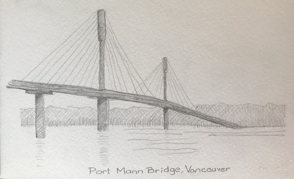 Building Bridges in Art - Graphite Sketches - Aspiring Artist - Alison ...