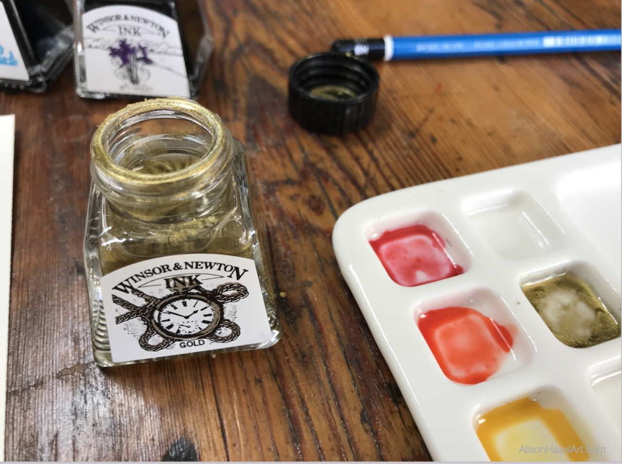 Crystal Ink Swatches - Alison Hazel Art