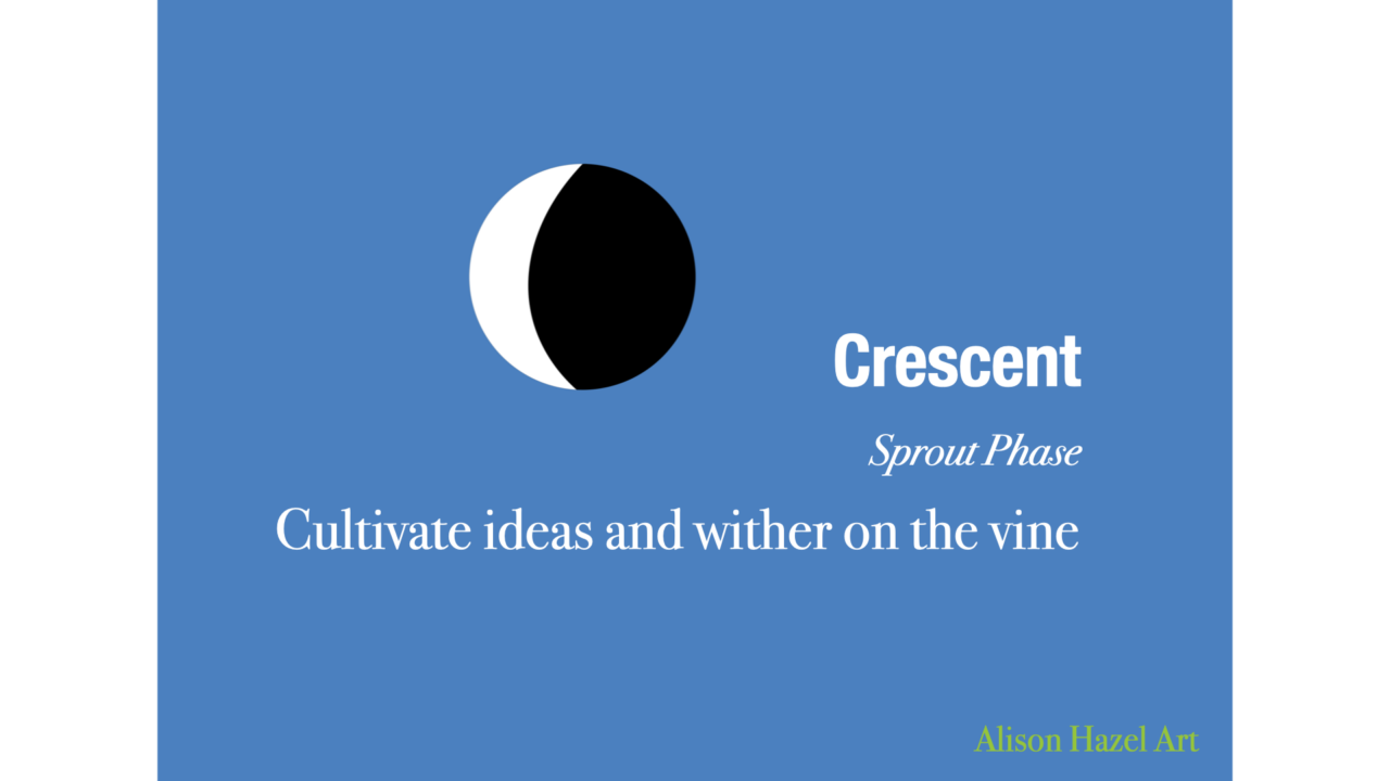 Using Moon Phases in Your Creative Process - Alison Hazel Art