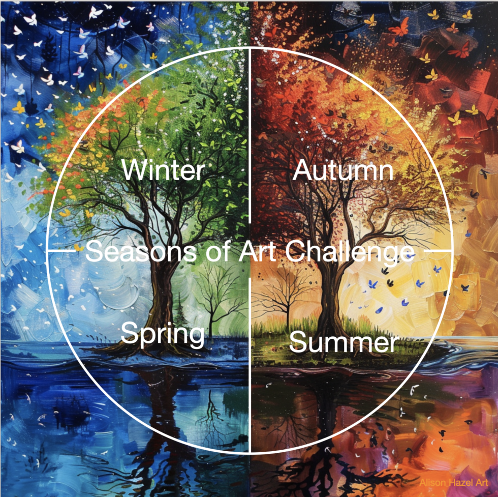 Seasons of Art Challenge - Alison Hazel Art